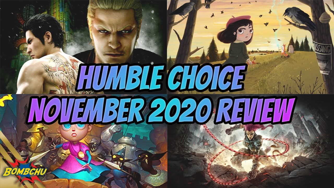 Humble Choice November 2020 Review Youtube