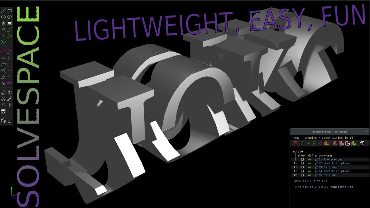 Solvespace A Lightweight Cool Open Source Parametric 3d Modeler Joko