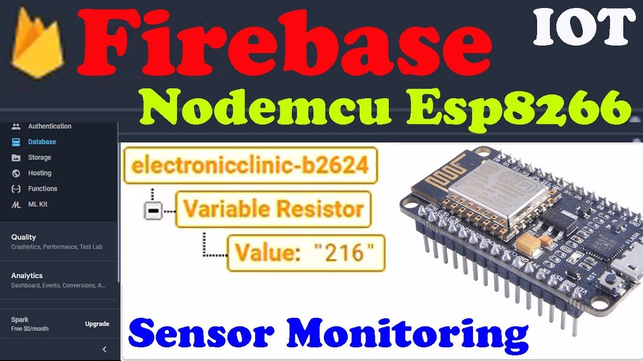 Arduino Firebase Project Send Data To Firebase Using Nodemcu Esp8266