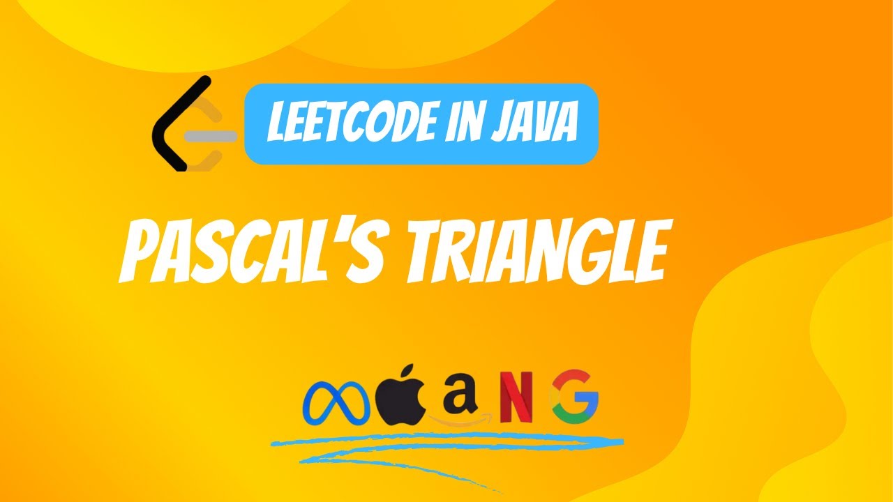 Leetcode Java Solution Pascal S Triangle Explained Step By Step рџљђ