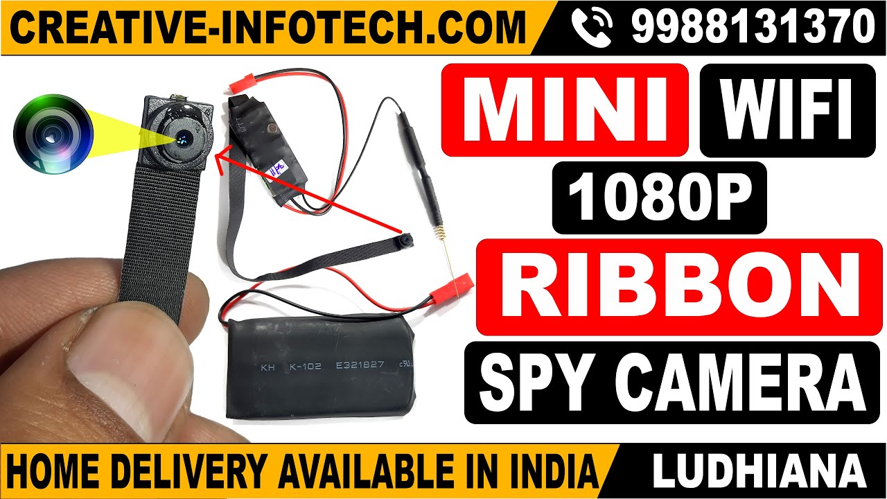 Mini Wifi Ribbon Spy Camera Wifi Strip Creative Infotech Ludhiana