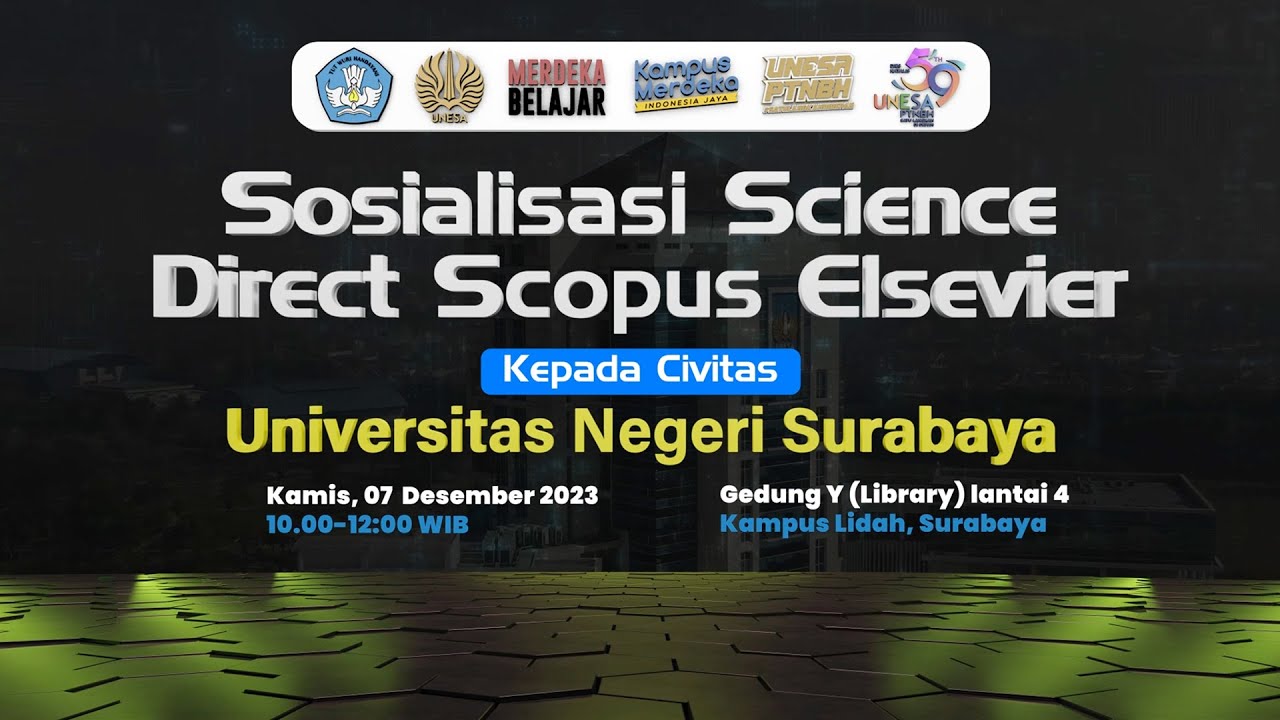 Sosialisasi Science Direct Scopus Elsevier Youtube
