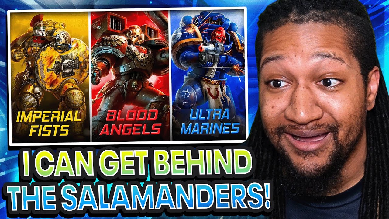 Every Single Warhammer Space Marine Legion Explained Reaction Youtube