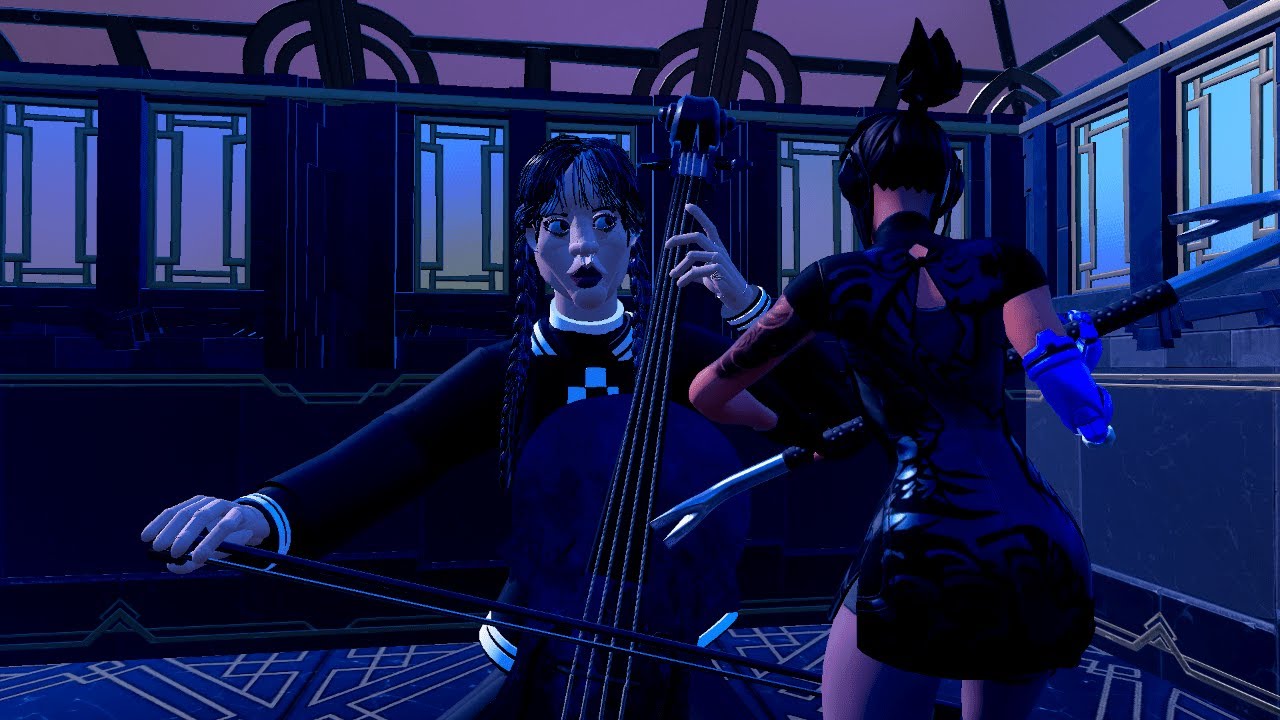 Fortnite Escape From Wednesday Walkthrough Youtube