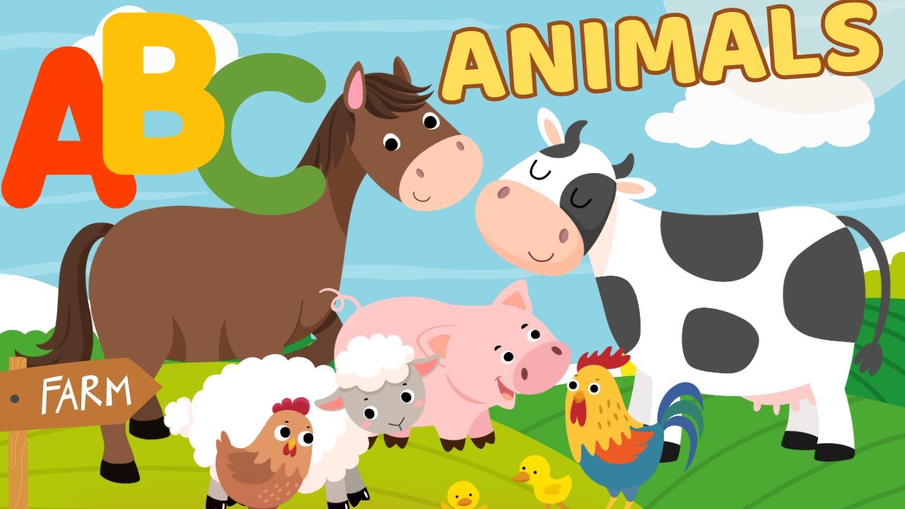 Abc Phonics Song Farm Animals Alphabet Song For Kids Cocomelon