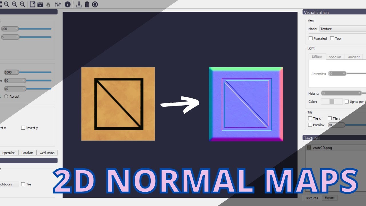Improve Your Game Lighting With 2d Normal Maps 2d Normal Map Tutorial