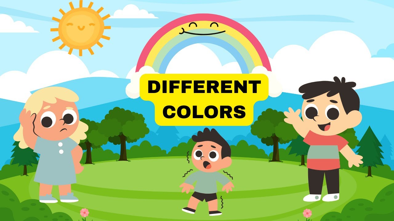 Learn About Colors In English Youtube