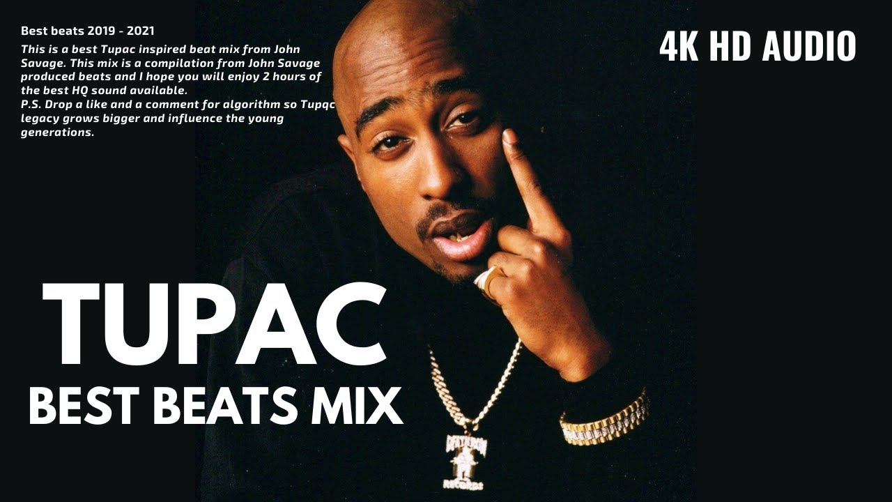 Best Tupac Beats Mix 2pac Instrumental Mix 4k Hd Audio West Coast