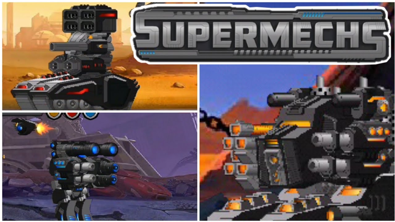Super Mechs All Bosses 2v2 Edition Youtube