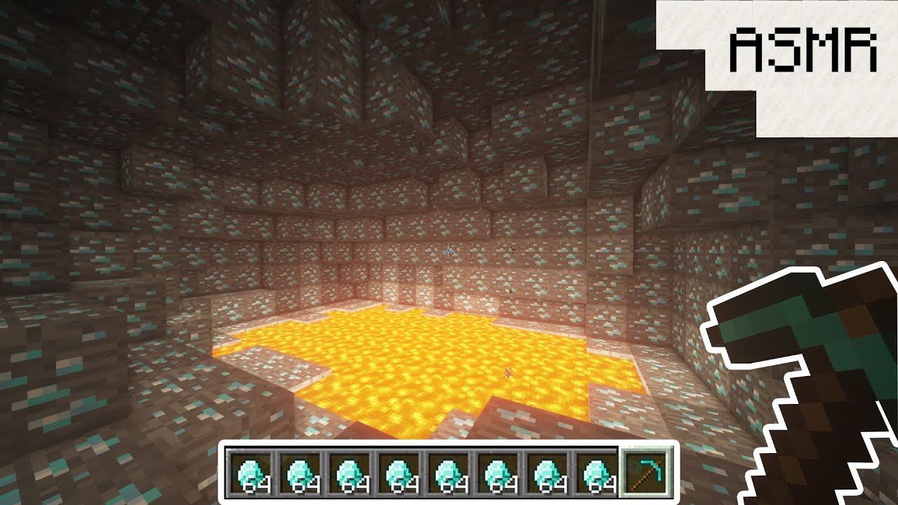 Minecraft Asmr Mining 1 Youtube
