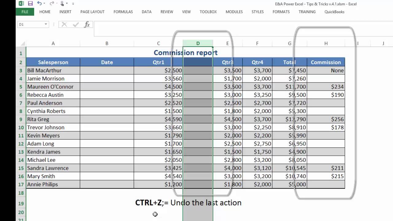 A To Z Ms Excel Shortcut Keys Lasglam