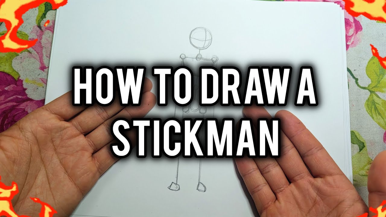 How To Draw A Stickman Youtube