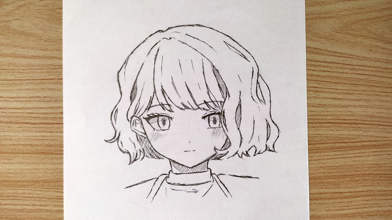 How To Draw An Anime Girl With Wavy Hair