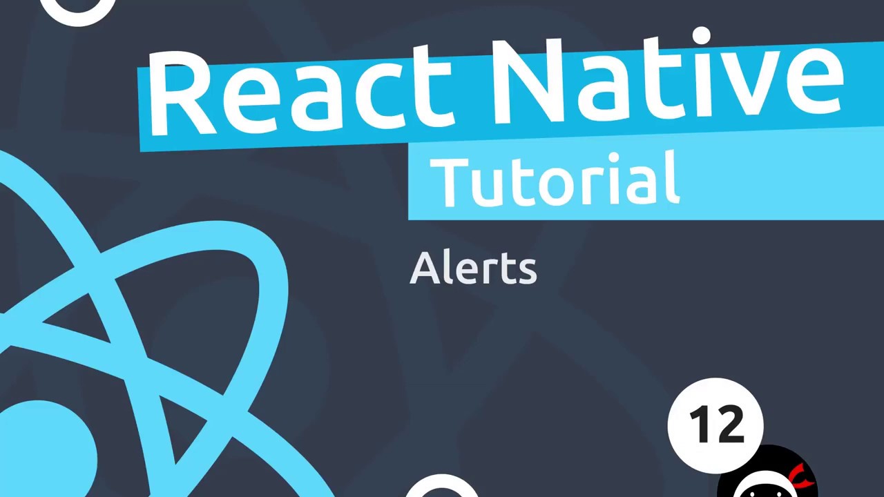 React Native Tutorial 12 Alerts Youtube