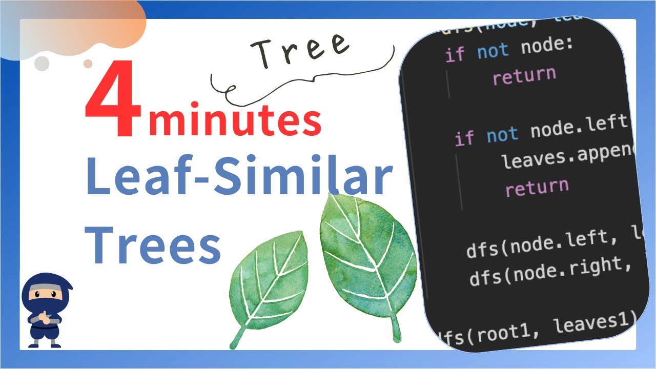 Leaf Similar Trees Leetcode 872 Python Javascript Java And C