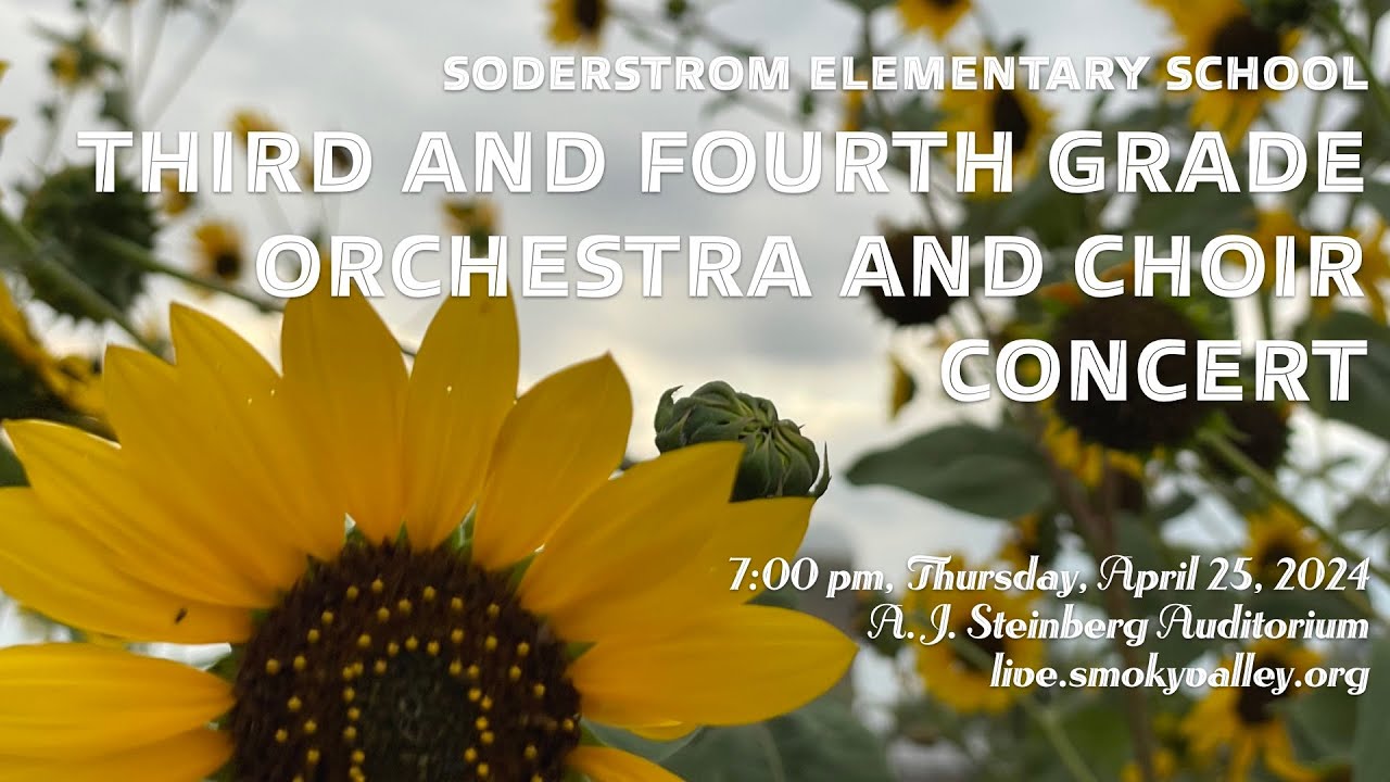 Soderstrom 3rd 4th Grade Orchestra Choir Concert Youtube