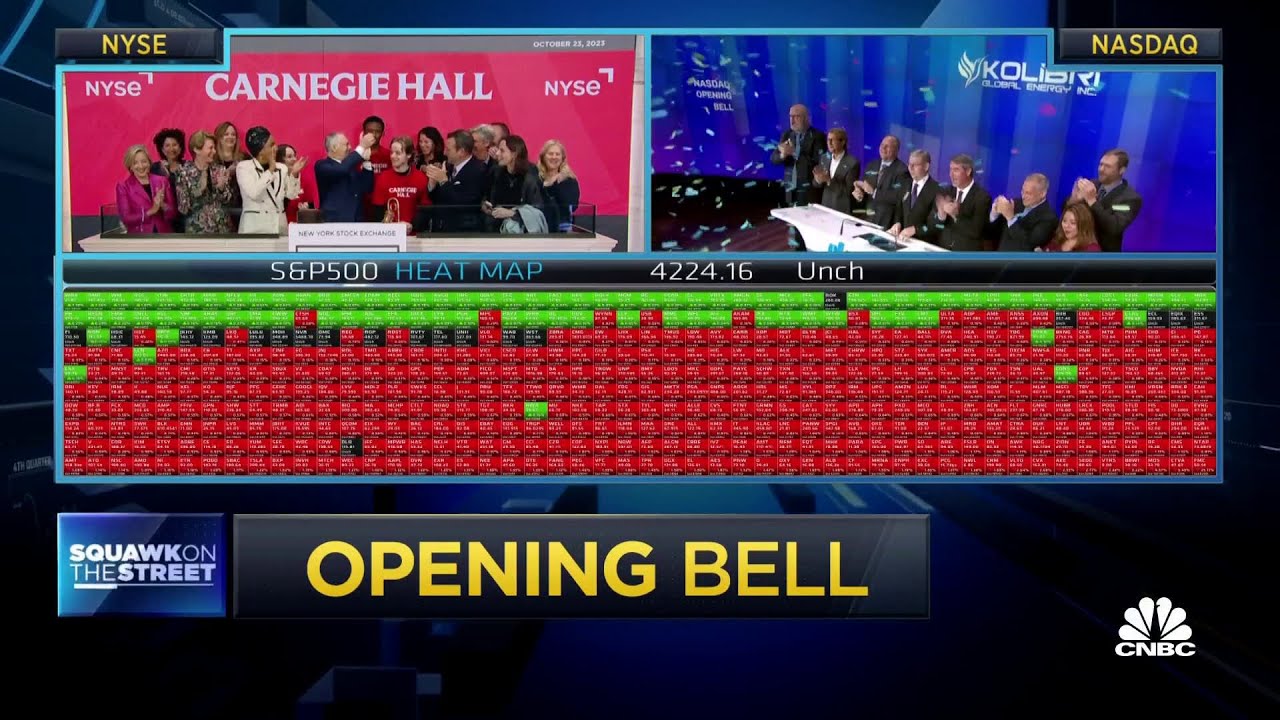 Opening Bell October 23 2023 Youtube