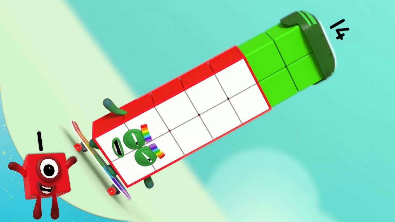 Number 14 Numberblocks