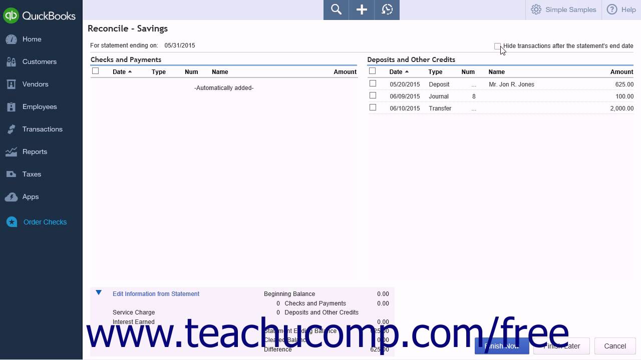 Quickbooks Tutorial 2015 Marinelopez
