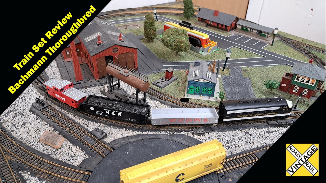 Review Unboxing Bachmann Thoroughbred Ho Scale Train Set Testing On