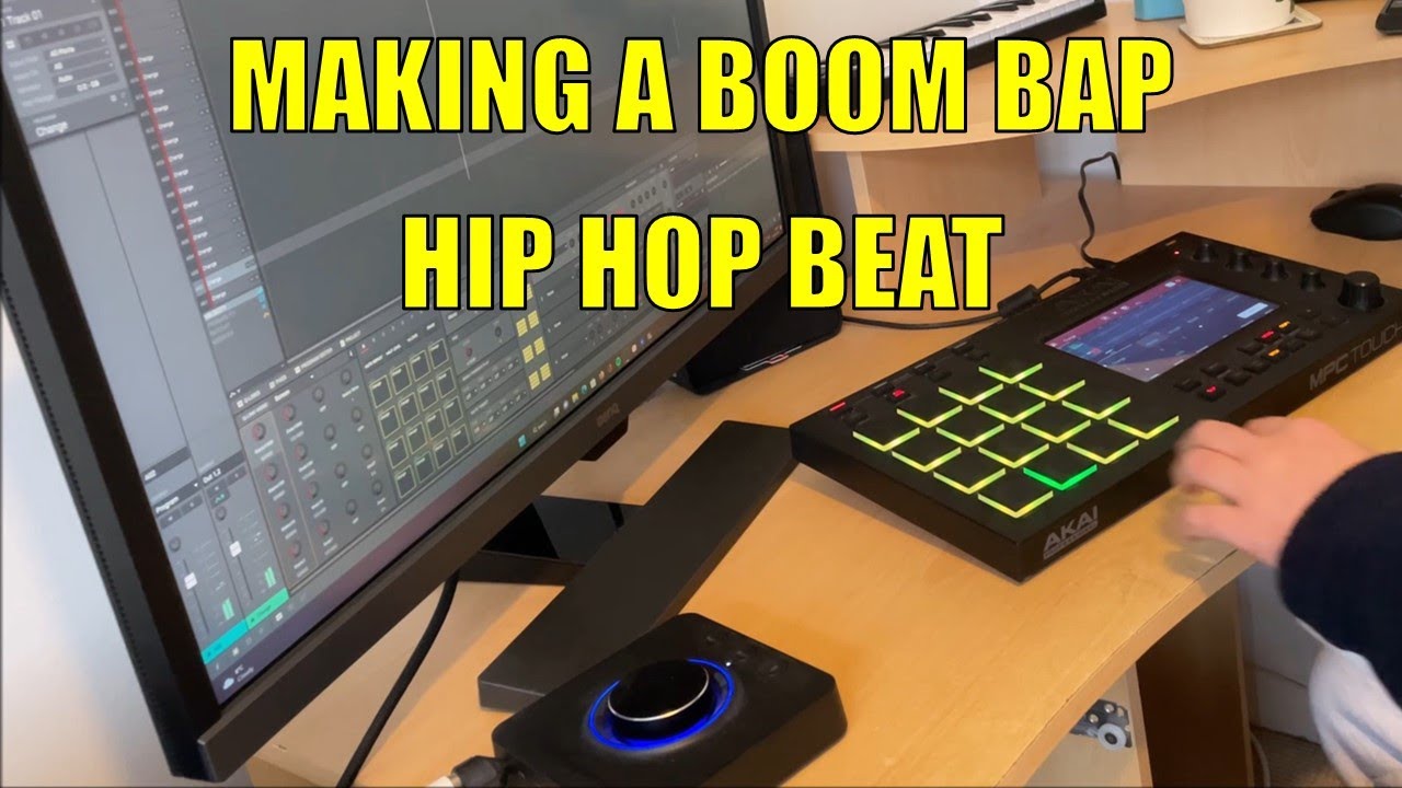 Making A Boom Bap Beat From Scratch On An Mpc Sampler Youtube