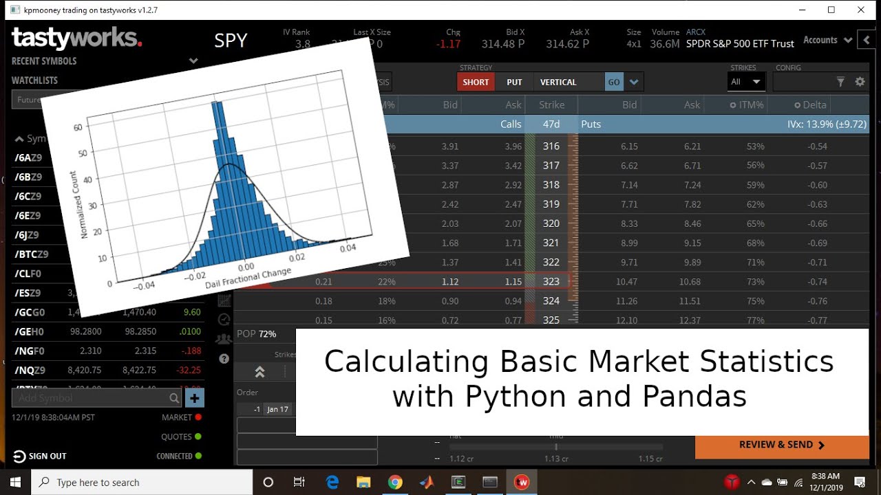 Calculating Simple Statistics With Python And Pandas Stock Market Data
