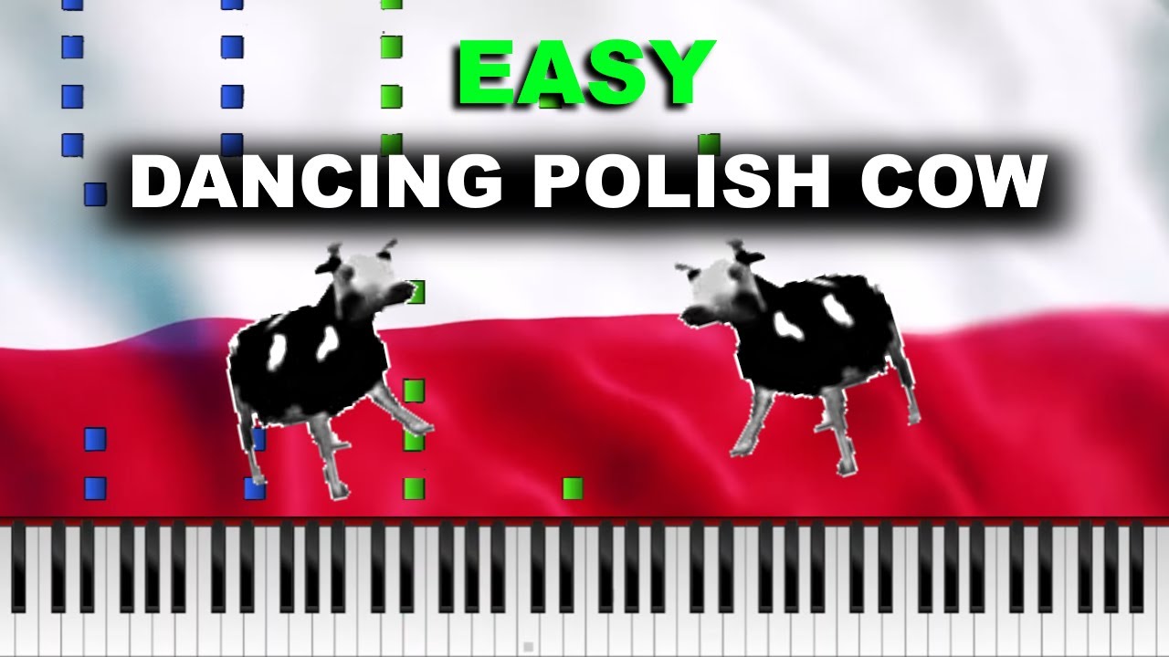 Dancing Polish Cow Full Piano Tutorial Youtube