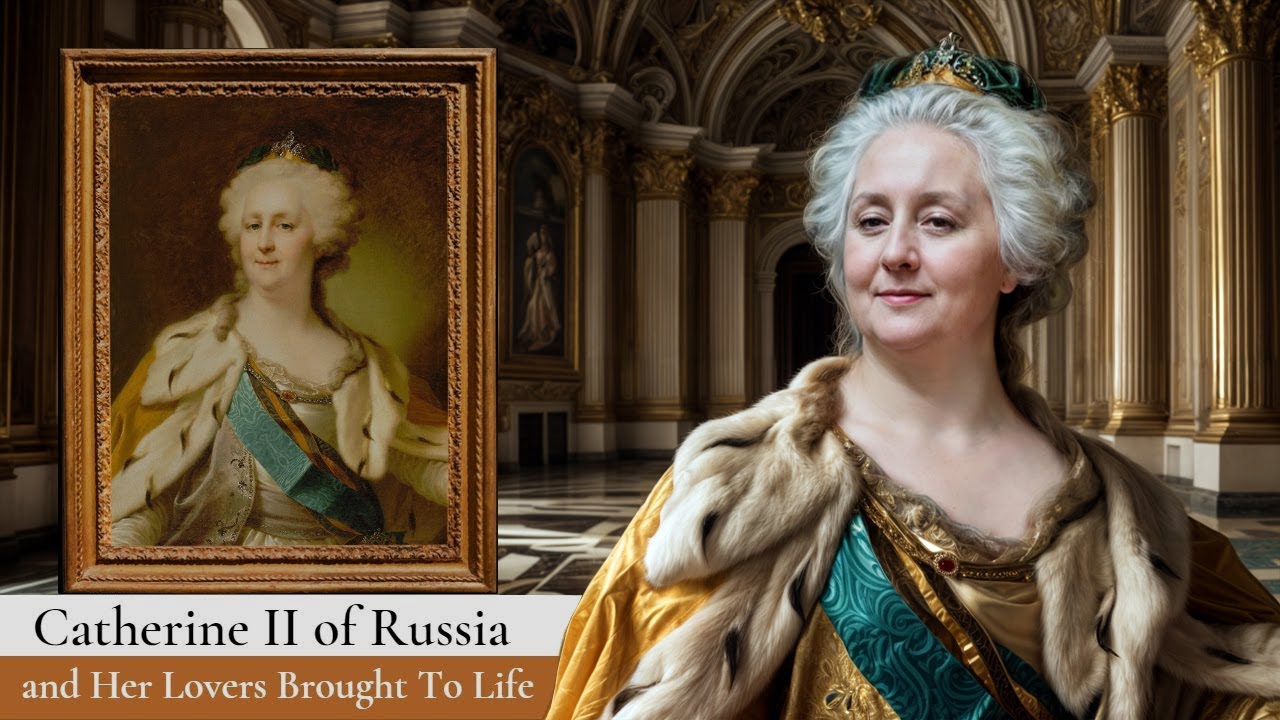 Catherine Ii Of Russia And Her Lovers Brought To Life Using Ai Youtube