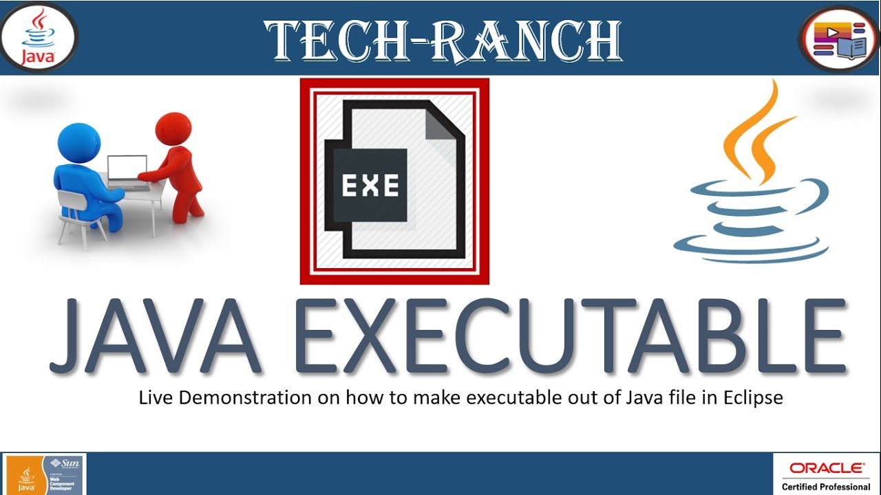 How To Make Java Executable In Eclipse Ide Techranch Youtube