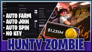 Hunty Zombie Kaitun Best Hunty Zombie Script Auto Farm Auto Mission ...