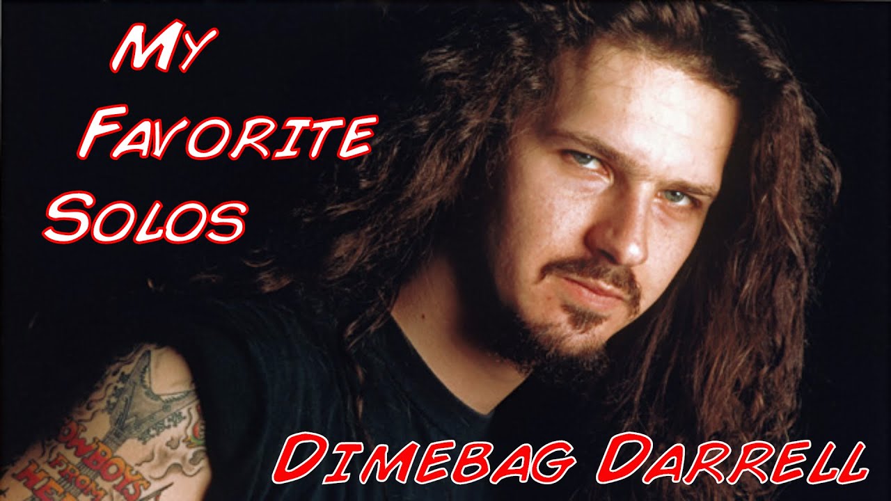 My Top Dimebag Darrell Guitar Solos Youtube