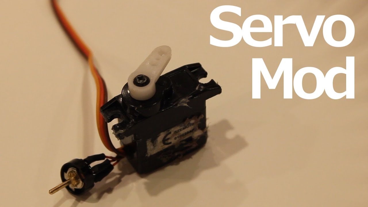 Continuous Rotation Servo Tutorial Youtube