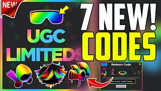 New All Working Codes For Ugc Limited In February 2025 Roblox Ugc ...