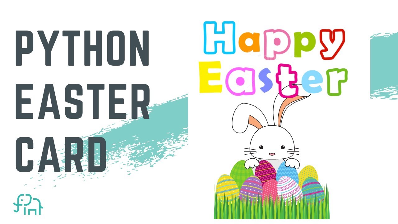 How To Make A Python Easter Card Beginner Python Turtle Tutorial