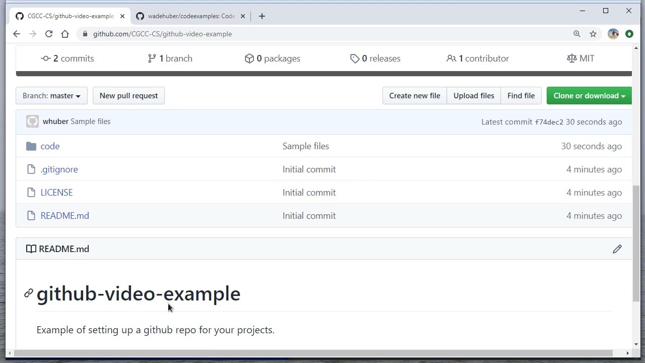 Setting Up A New Github Repository For Coding Projects Youtube