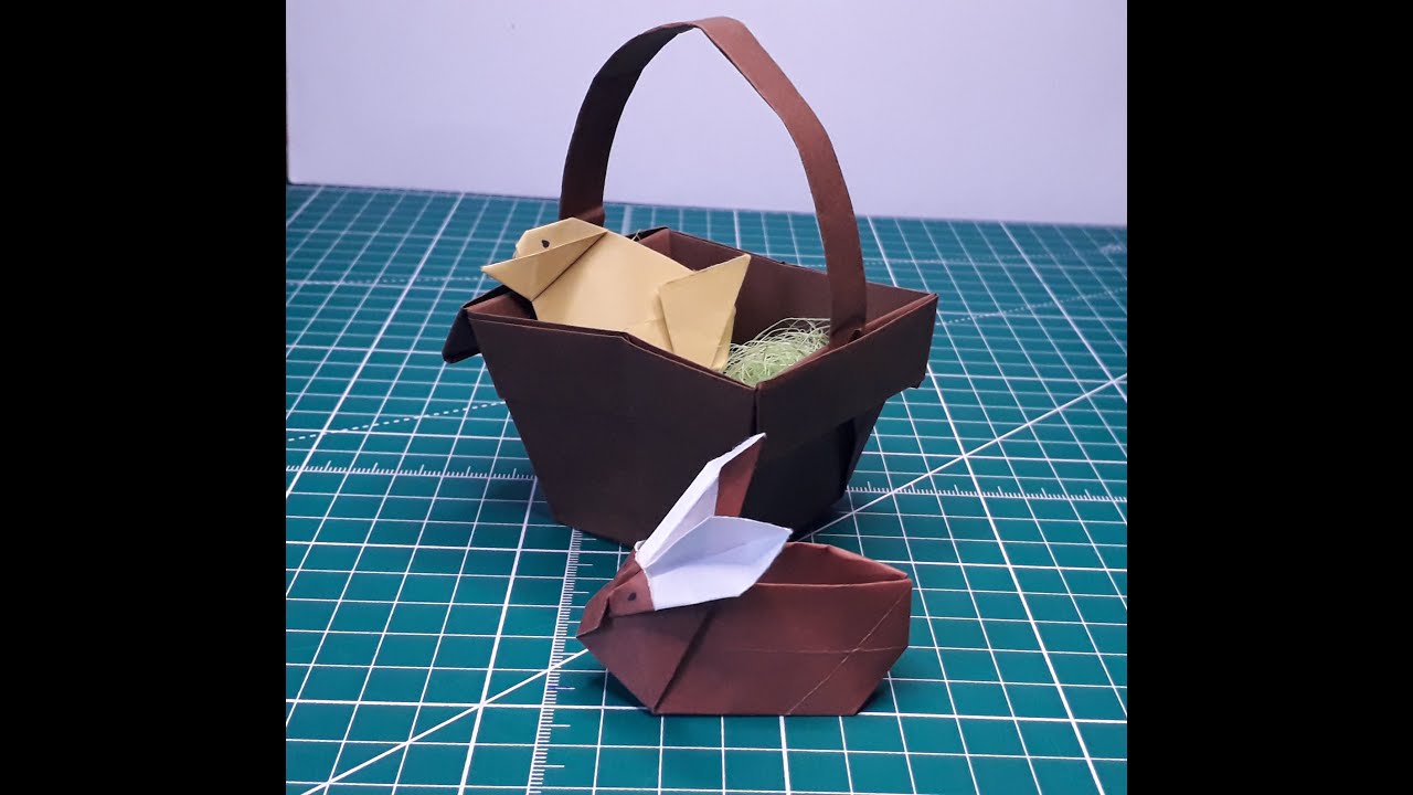 How To Make Origami Easter Baskets At Olivia Brewster Blog
