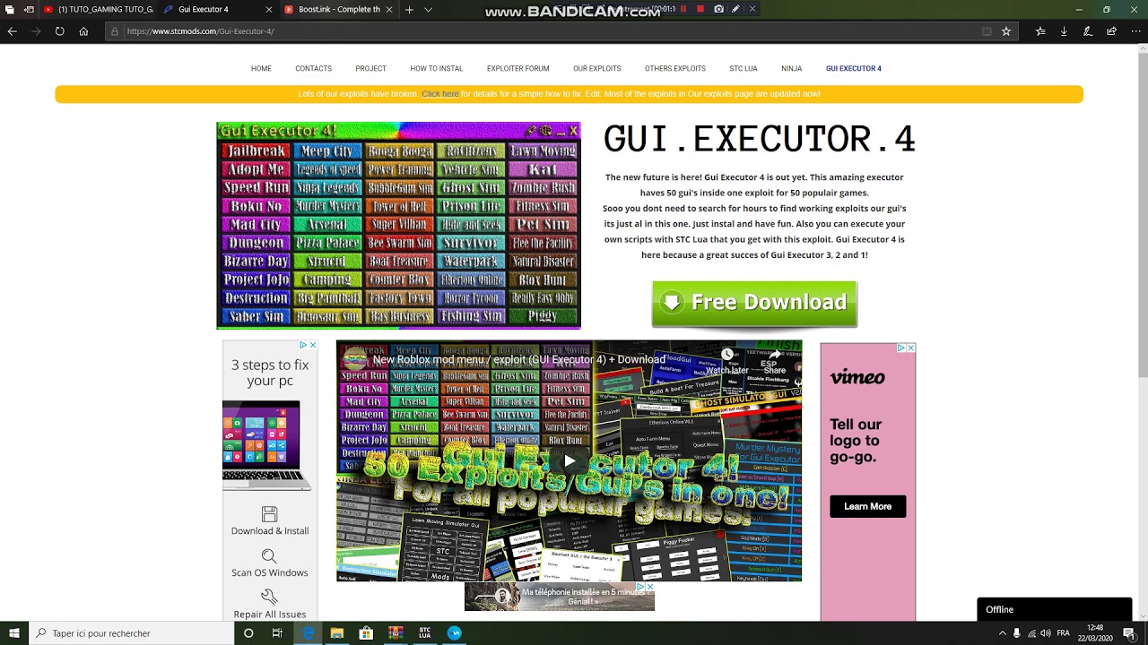 Tuto Comment Installer Gui Executor 4 Youtube