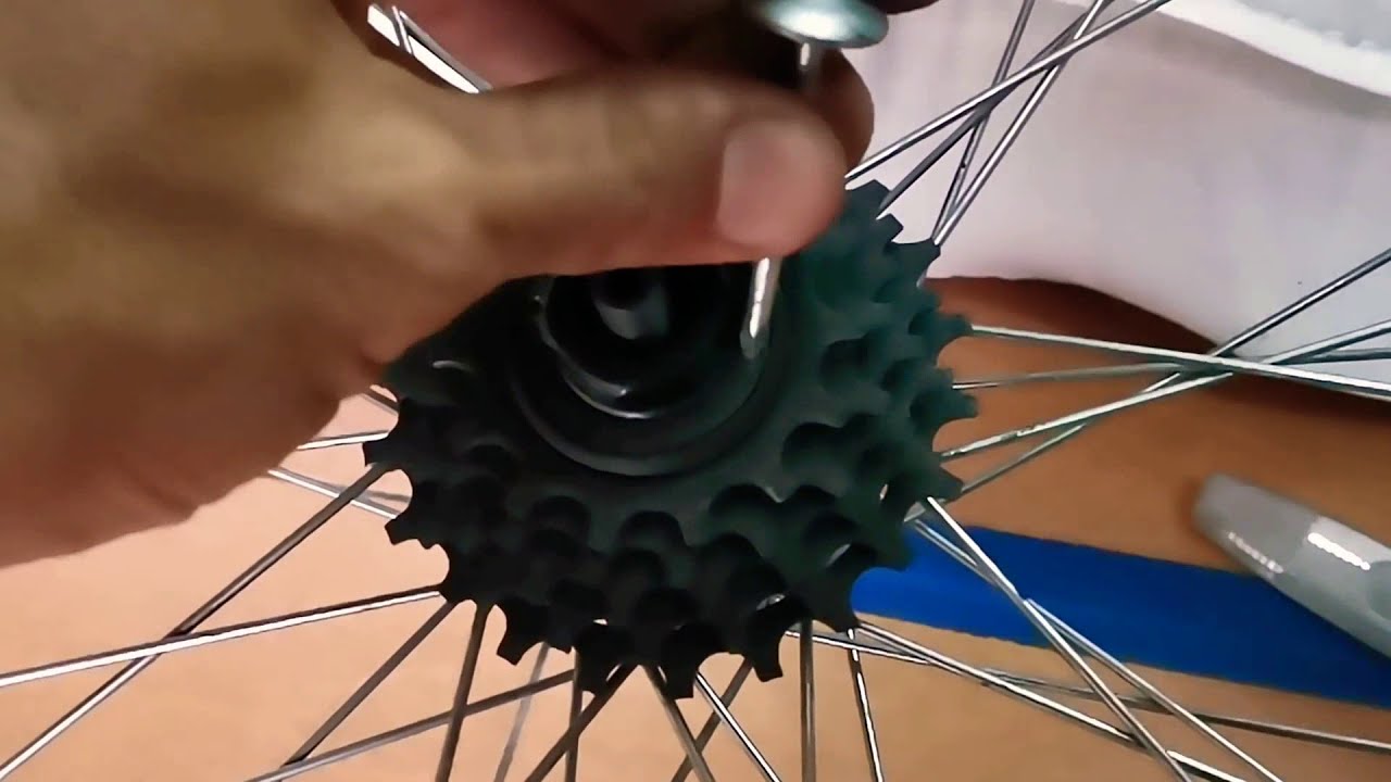 How To Remove Freewheel Without Special Tools Youtube