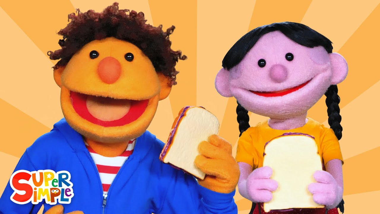 Peanut Butter Jelly Featuring The Super Simple Puppets Kids Songs