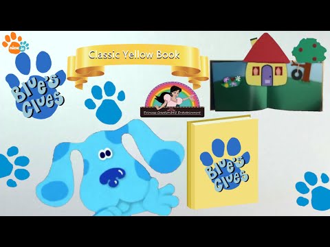 Custom Blue S Clues Yellow Book Cover Tutorial Blue S 25th