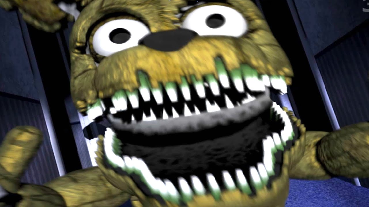 Five Nights At Freddy S 4 Night 2 Jumpscare Plushtrap Youtube