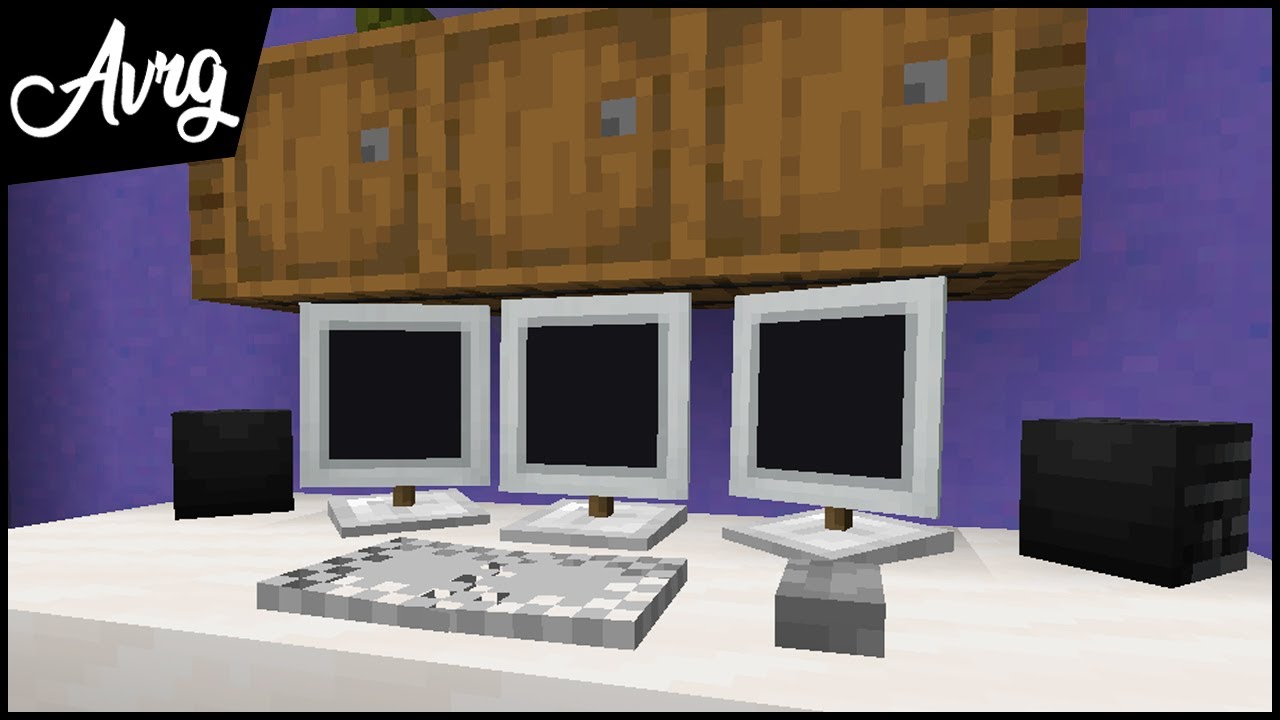 How To Make A Pc Gaming Setup In Minecraft At Richard Schrader Blog