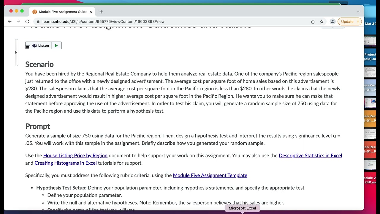 Mat 240 Module 5 Assignment Jan 2022 Youtube