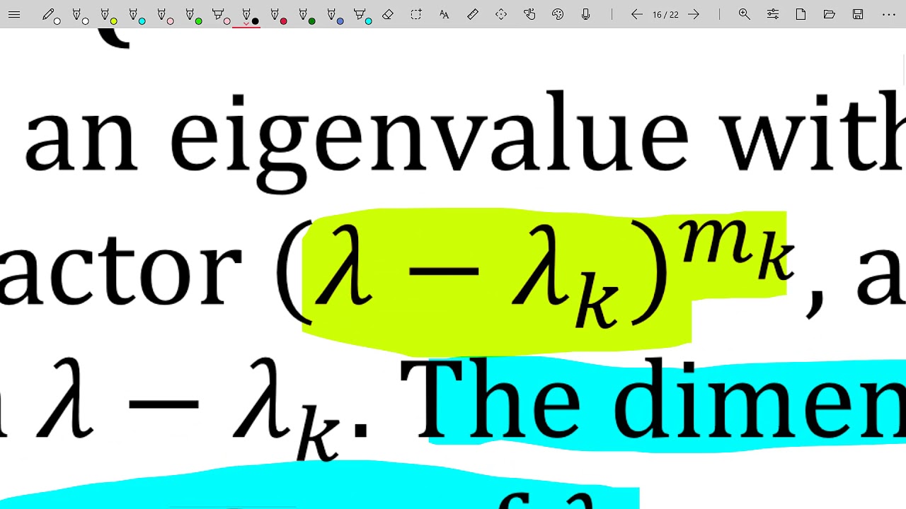Eigenvectors And Eigenvalues Diagonalization Eigenbases Revisited