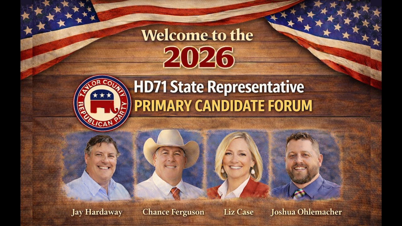 2026 Hd71 Republican Primary Candidate Forum January 22 2026 Youtube
