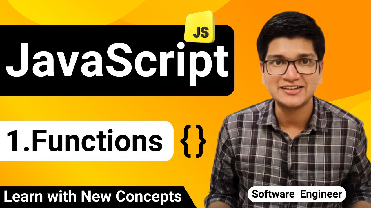 Functions In Javascript Javascript Tutorial For Beginners Youtube