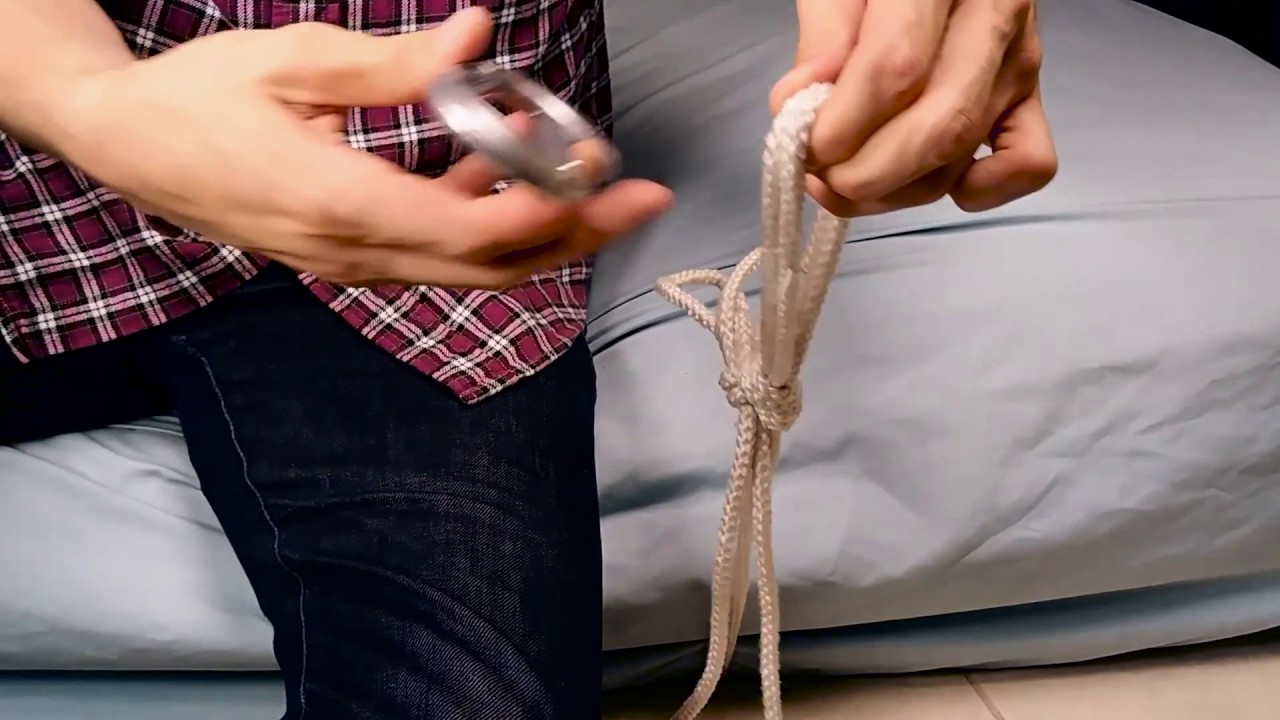 How To Tie Shibari Adjustable Underbed Restraints Youtube