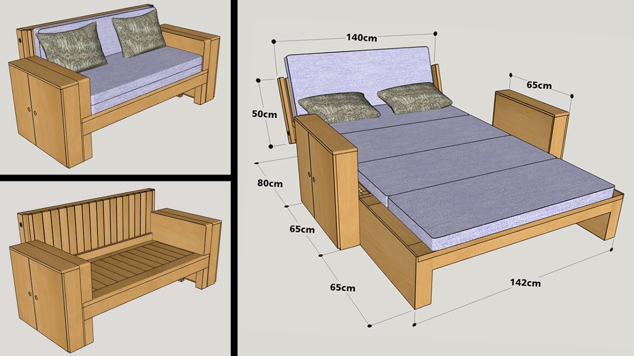 Diy Sofa Bed Frame Cabinets Matttroy