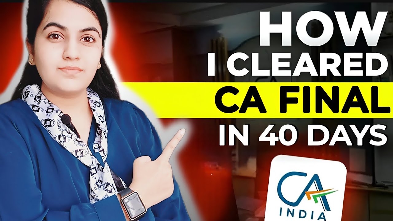 How I Cleared Ca Final Both Groups In 40 Days рџ ї Complete Strategy Of 16