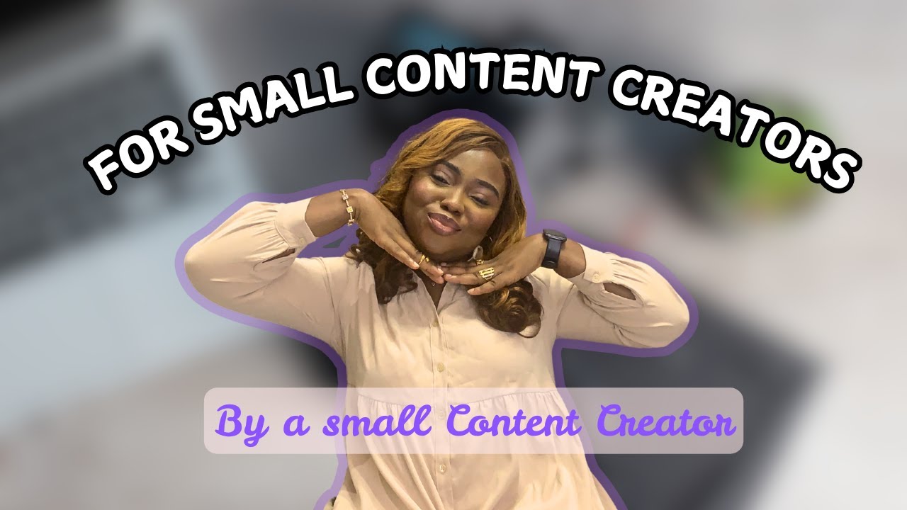 Lessons For All Small And Beginner Content Creators By A Small Content